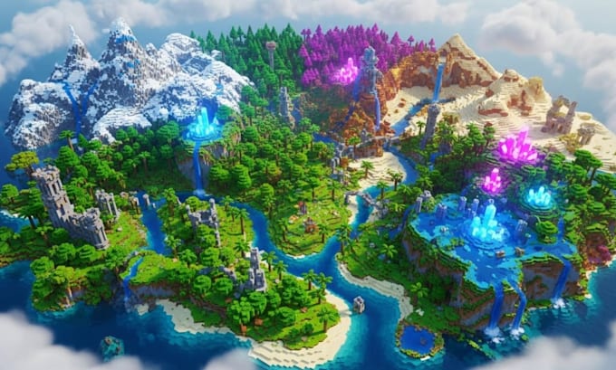 Create custom minecraft map minecraft lobby as your builder by ...