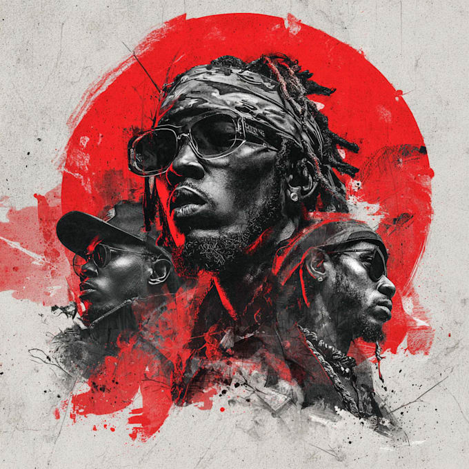 Do stunning rap album cover and hip hop mixtape art or single art by ...