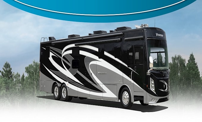 Do 3d motorhome, rv, caravan, and camper with realistic renders by John ...