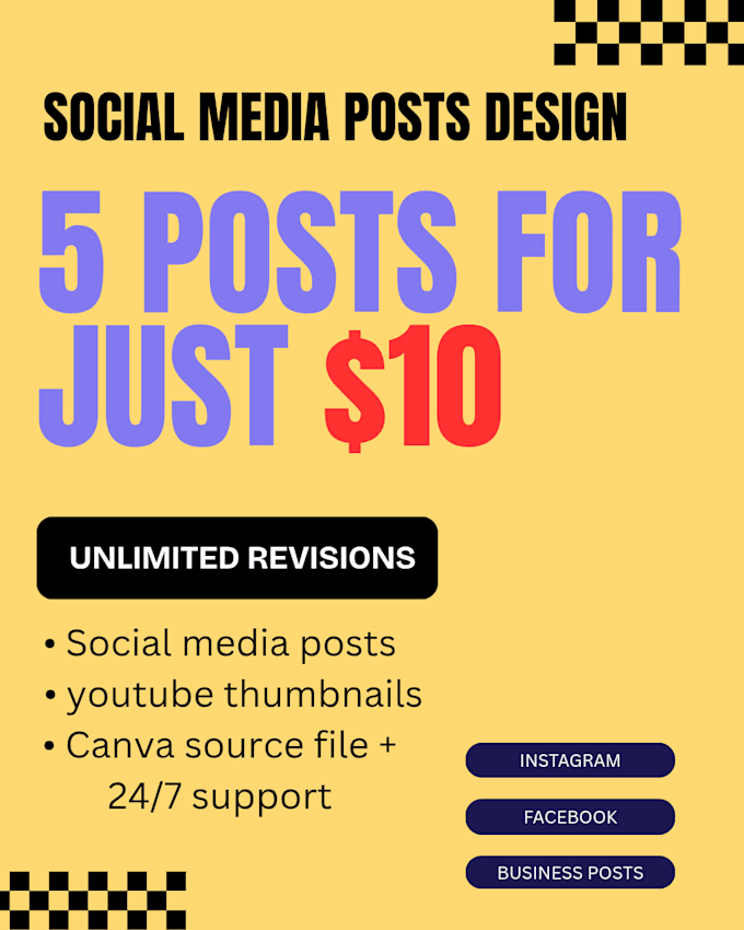 Design eye catching social media posts canva graphics by Qadeerbaloch56 ...