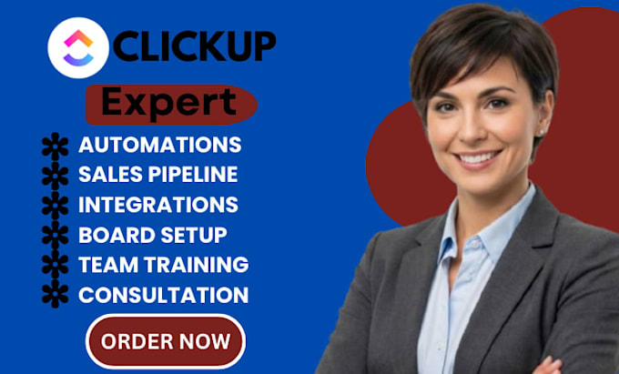 Clickup workflow clickup setup project management clickup automation by Miadonova | Fiverr