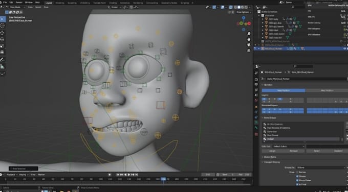 Rig 3d models, character rigging iclone 8, mmd, cc4, cc5 vroid ...