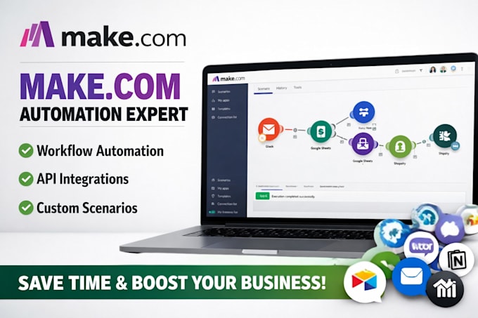 Make com automation, n8n automation, fix make com, made com automation ...