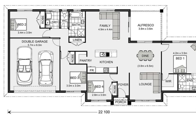 Design professional 2d floor plans and 2d site plans for your project ...