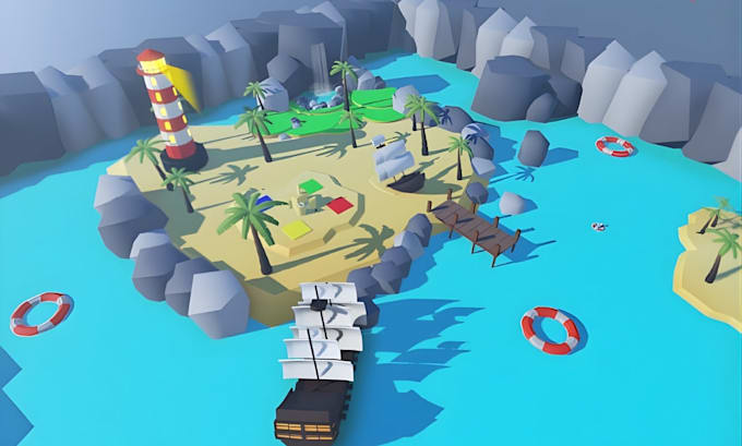 Design roblox map, city map, model roblox level design, roblox game ...