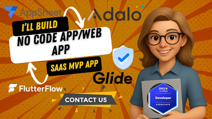 Crear aplicaciones móviles o web sin código usando bubble, adalo, glide o flutterflow