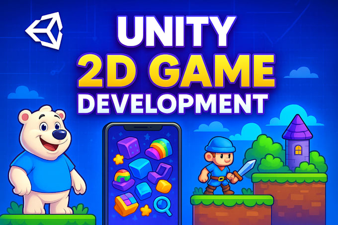 Develop a professional unity 2d game or unity 3d mobile game for android and ios by ...