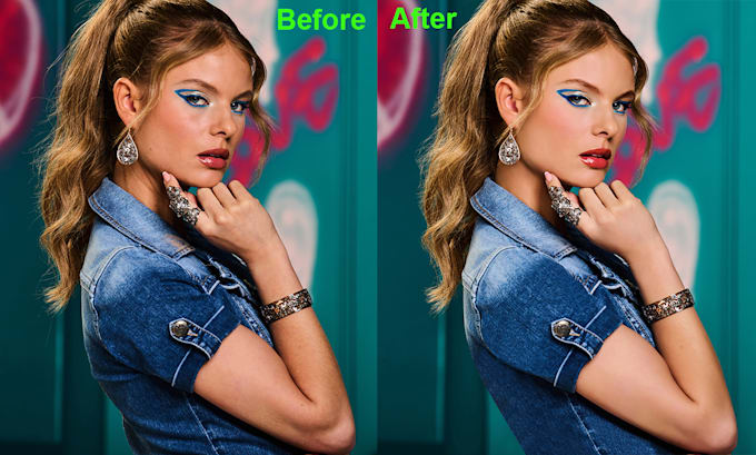 Do professional model and beauty photo retouching in photoshop by ...