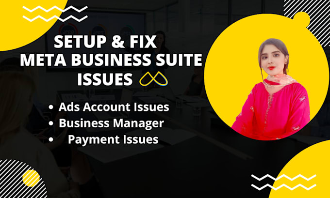Setup and fix meta business suite and ad account issues by Aamna_2 | Fiverr