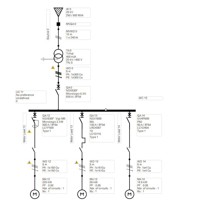 Design your electrical network by Latifdriza | Fiverr