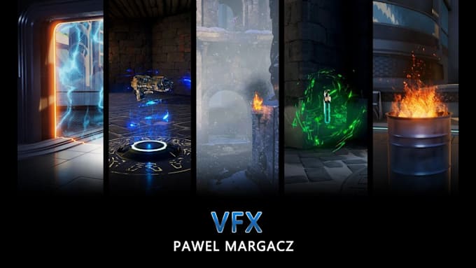 Create amazing visual effects, unreal vfx,in niagara for unreal engine by Declan_styles | Fiverr