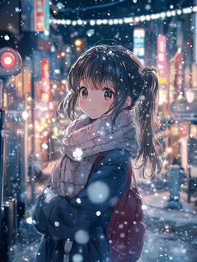 Draw vintage retro anime character illustration for pfp by ...