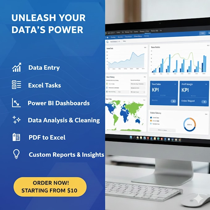 Create power bi dashboards ,data analysis,data entry by Sandun_amantha ...