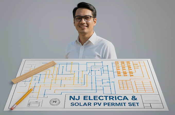 Prepare new jersey electrical plans, riser diagram and solar pv plans ...