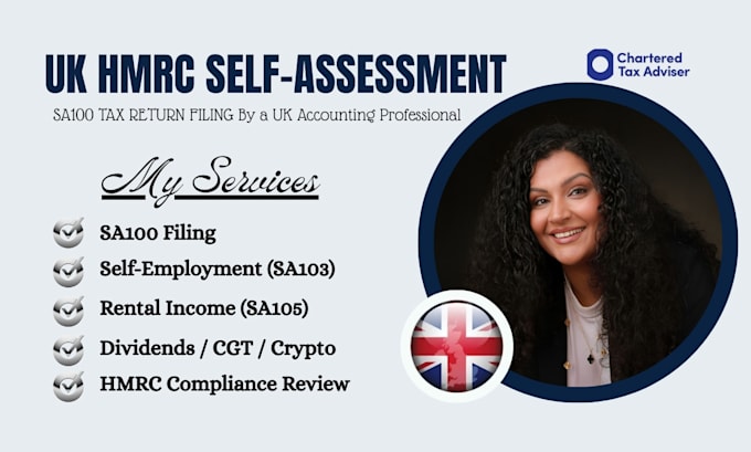 Prepare and file your uk hmrc self assessment sa100 tax return by Hilda ...