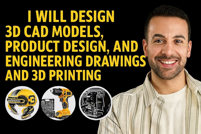 Design 3d cad models for product design, engineering drawings, and 3d ...