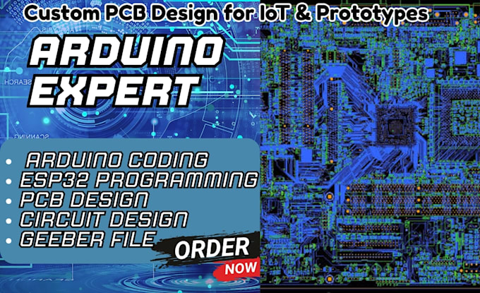 Diseño de pcb, diseño de circuitos, esquemático, distribución, altium ...