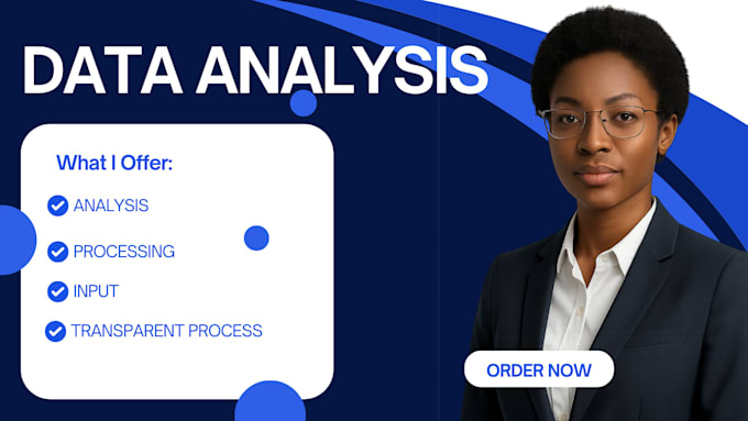 Do data analysis, processing by Enyo_ola | Fiverr