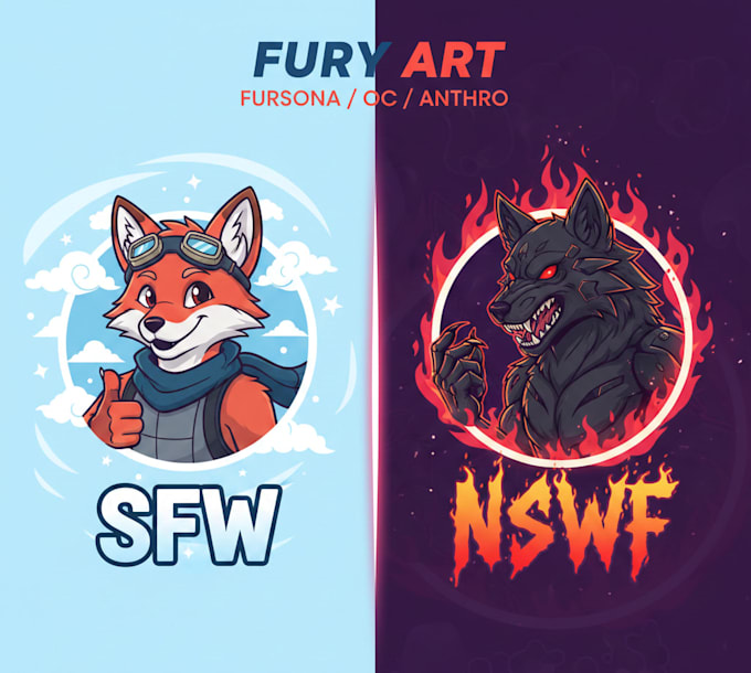 Draw furry art, fursona, oc, and anthro characters by Diana_mcclain ...