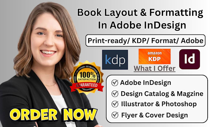 Design magazines, books and brochures in adobe indesign, book ...