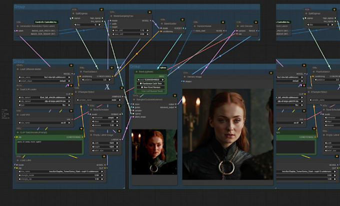 Comfyui workflows, api automation, runpod deployment for sdxl flux lora models by Bradley_kayla ...