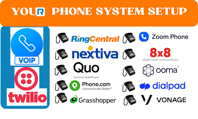 Setup call routing voip ivr a2p 10dlc dialpad ghl ringcentral aircall ...
