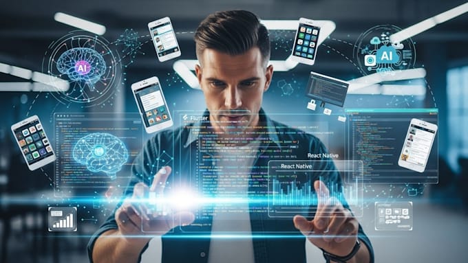 Do mobile app development build mobile app developer flutter react ...