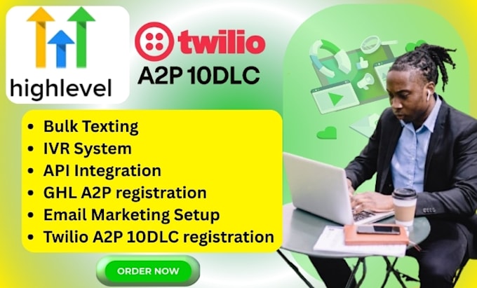 Setup twilio a2p 10dlc registration ghl compliance sms setup ivr ...