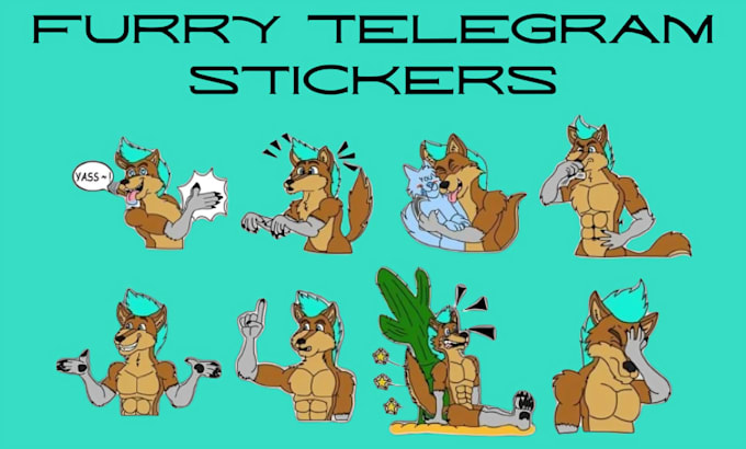 Furry telegram stickers furry stickers furry nsfw discord stickers ...
