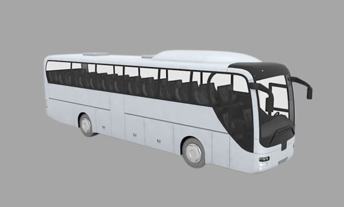 Do 3d bus modelling, bus model, bus, truck modeling by Kiajai_studio ...