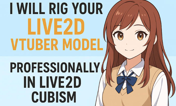 Dein live2d vtube live2d rigging vtuber rigging live2d rig live2d model rig