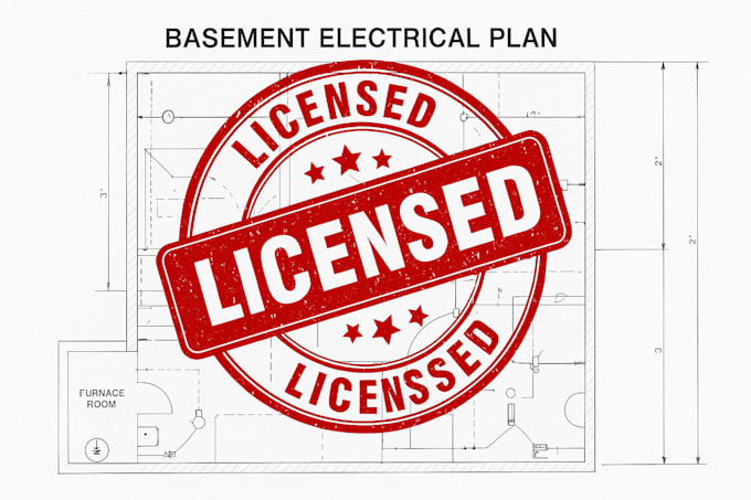 Electrical load calculation and power layout pe stamp in los angeles ...