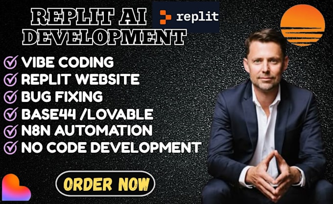 Build replit ai, replit ai website base44 lovable replit bug fixing, deploy, n8n by Stephen_dev ...