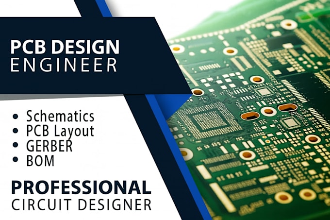 Do design de pcb, layout de pcb, esquemas, placa, arquivos gerber esp32 ...