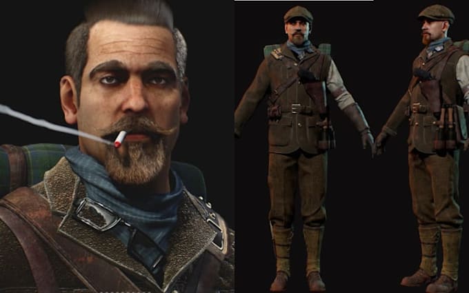 Do unreal engine realistic 3d character metahuman game character zombie ...