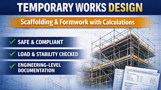Design temporary works scaffolding and formwork with structural ...