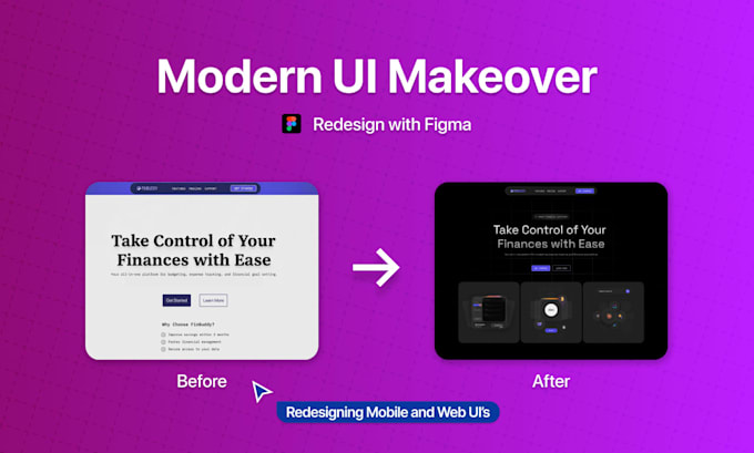 Revamp your outdated website into a stunning, modern ui design by ...