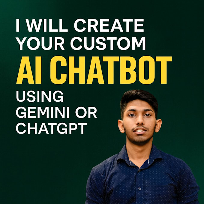 Create a custom ai chatbot by Sandhanu_mendis | Fiverr