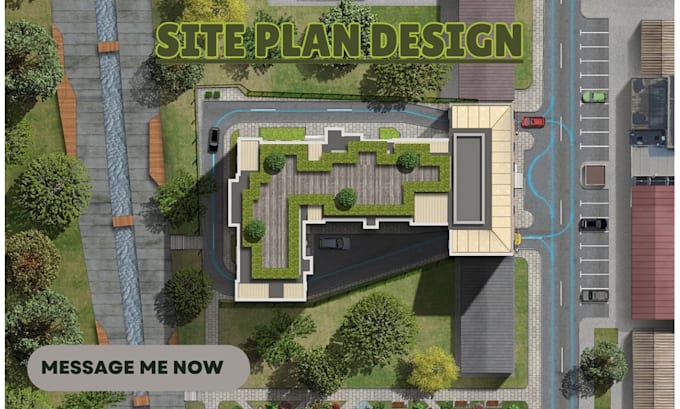 Design site plan, architect site plan, site plan, landscape plan for ...