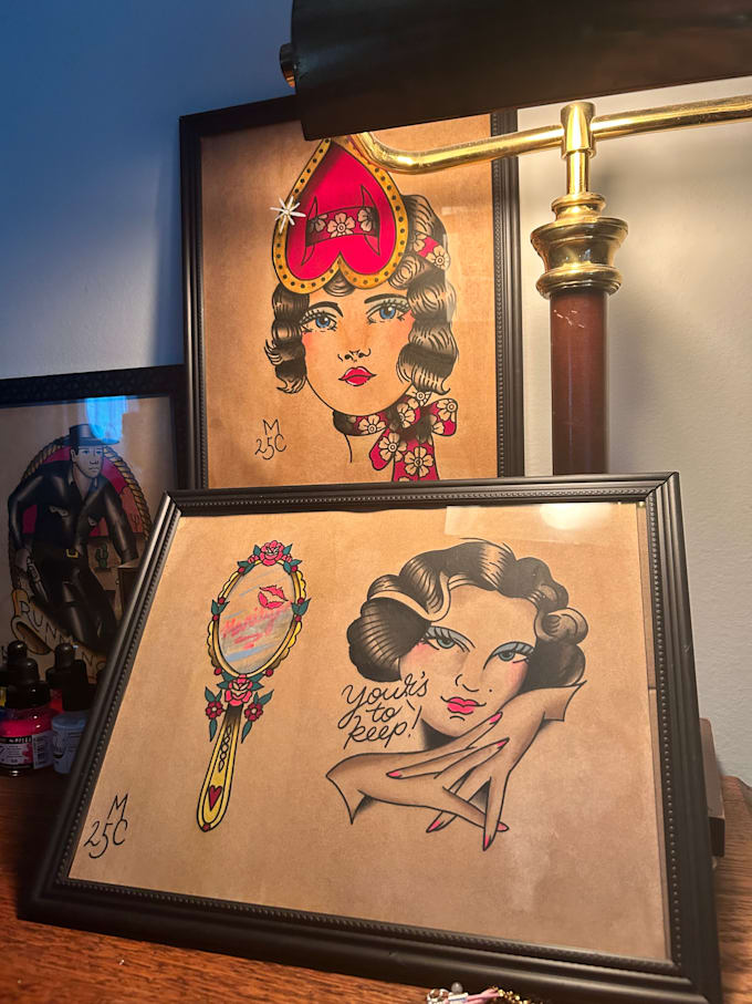 Paint traditional flash sheet or turn your photo into traditional flash ...