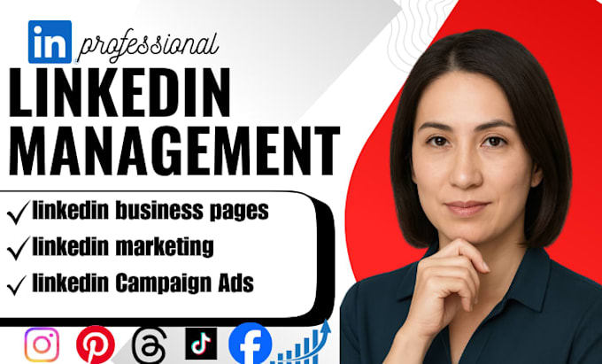 Set up, revamp, and optimize your linkedin business page for branding and online by Ella_oliviaz ...