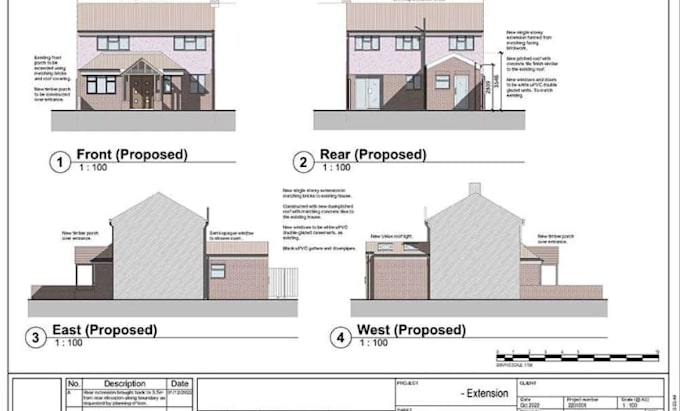 Draw professional loft conversion plans for uk planning and building ...