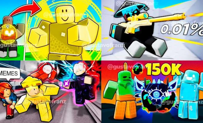 Create unique thumbnails for roblox by Clidelvrc | Fiverr