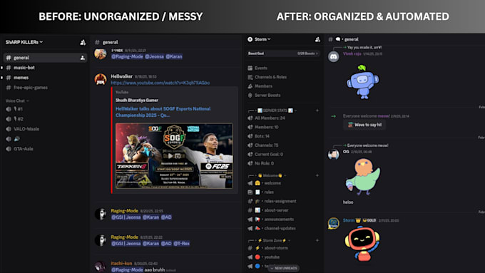 Build an automated gaming or community discord server with bots by ...