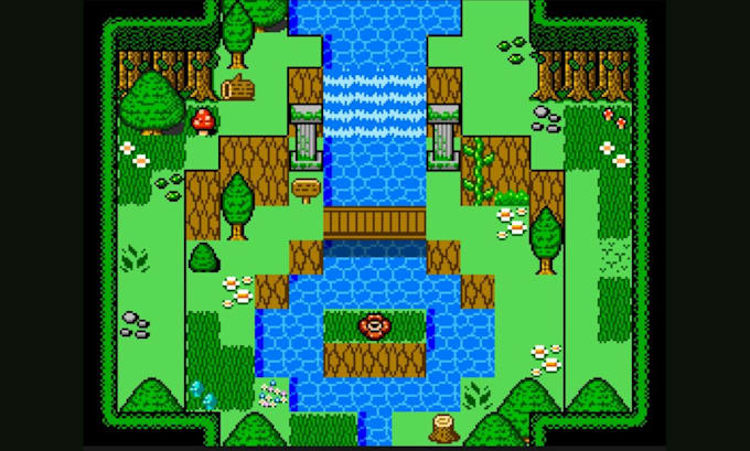 Dibujar personajes en pixel art 2d hoja de sprite animación en pixel ...