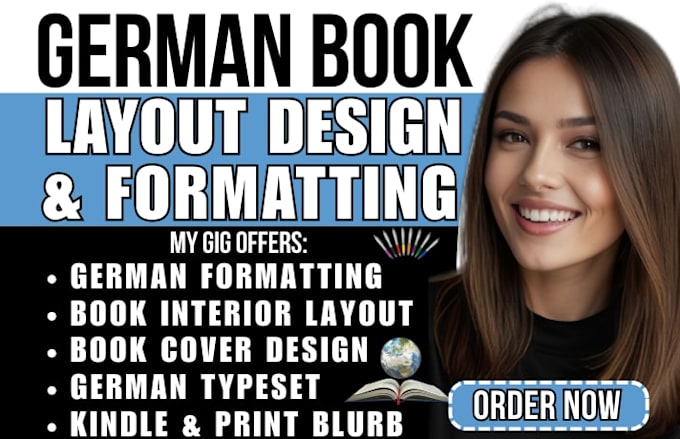 Format design typeset your german book manuscript layout for kdp ...