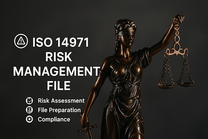 Create iso 14971 risk management file, hazard analysis, medical device ...