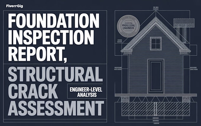 Foundation report, crack assessment, crack inspection, structural ...