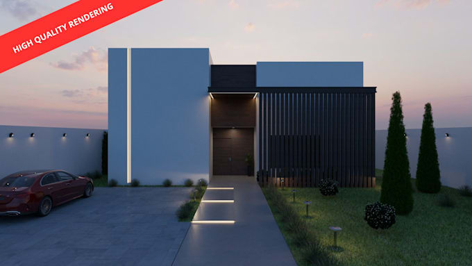 Create high quality exterior 3d renders by Alexcanales999 | Fiverr
