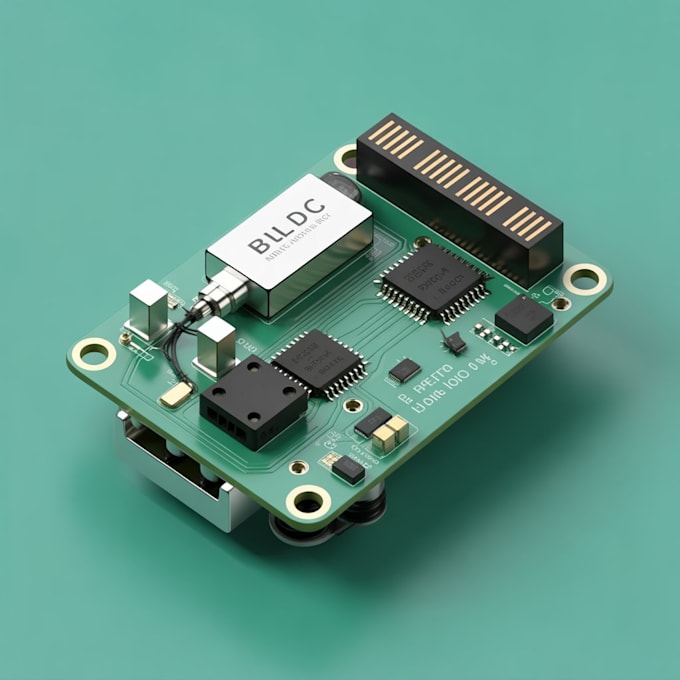 L design bldc pmsm motor driver esc controller pcbs for ev, robotics ...